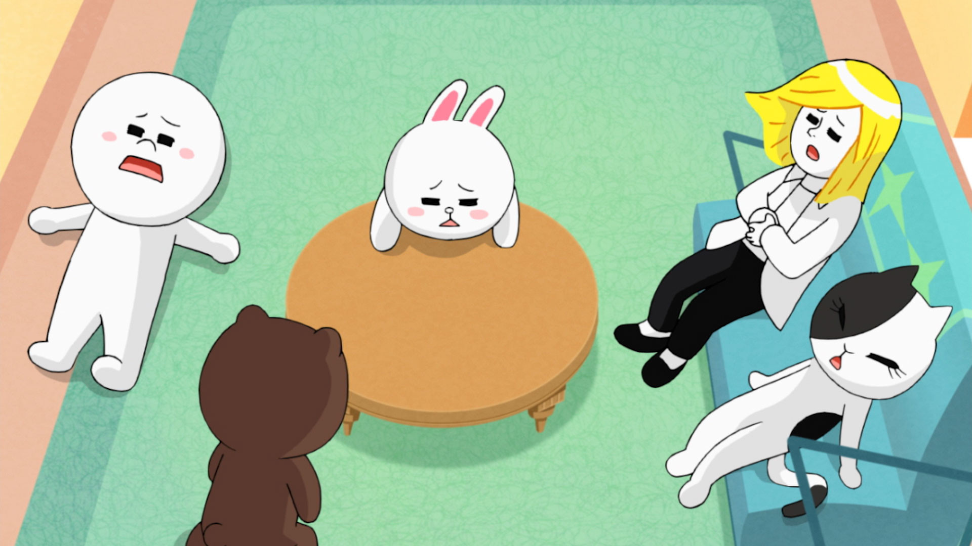 LINE TOWN 第12話 | dアニメストア