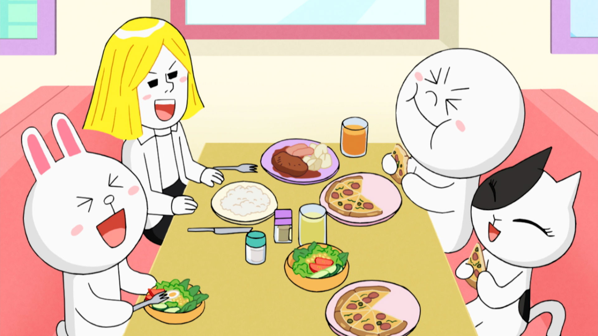 LINE TOWN 第24話 | dアニメストア