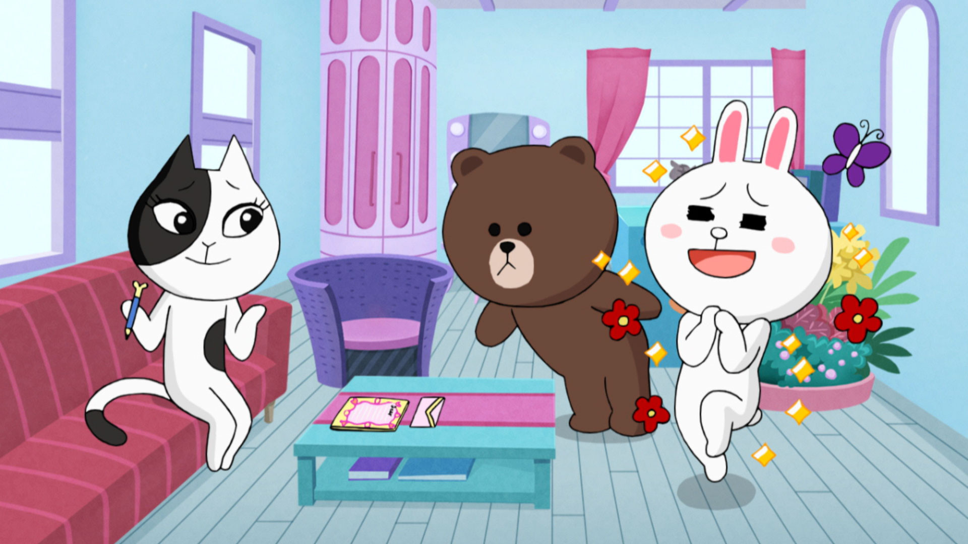 LINE TOWN 第37話 | dアニメストア